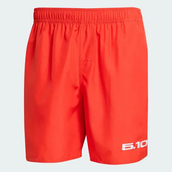 Buy Adidas Five Ten Logo Line Short - Red At 24% Off | Editorialist