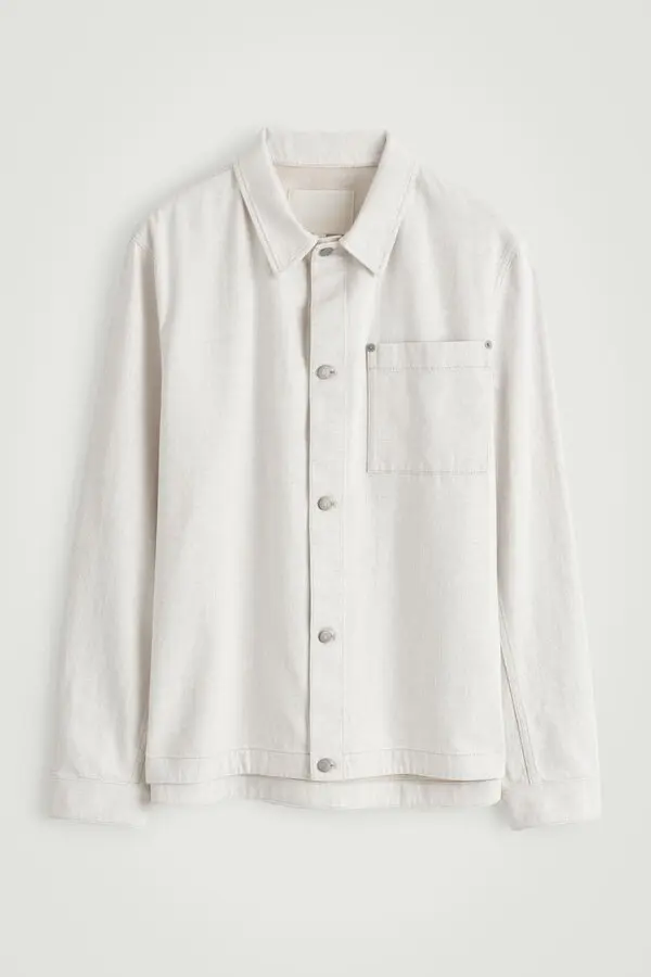 Cos Cotton-linen Overshirt