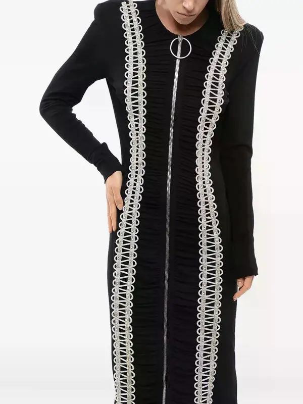 Balmain Crystal-embellished Midi Dress