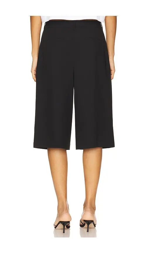 EAVES Colby Pleated Crepe Culottes