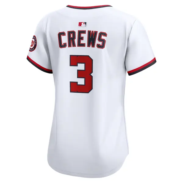 Dylan Crews Washington Nationals Dri-fit Adv Mlb Limited Jersey White