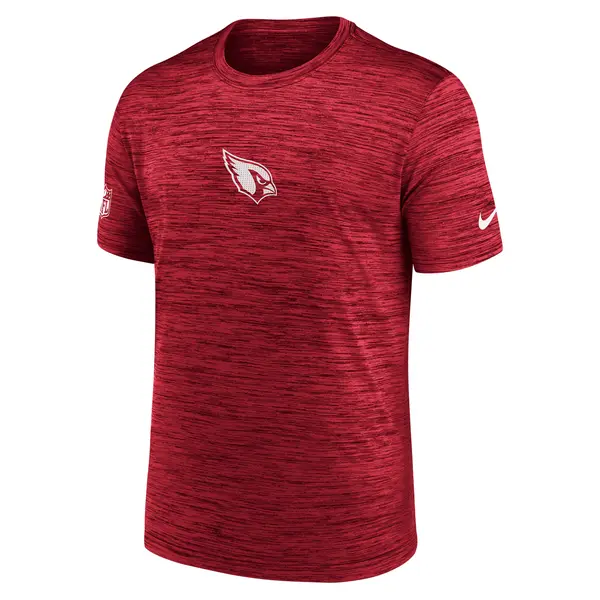 Nike Arizona Cardinals Sideline Team Issue Velocity Dri-fit Nfl T-shirt - Red
