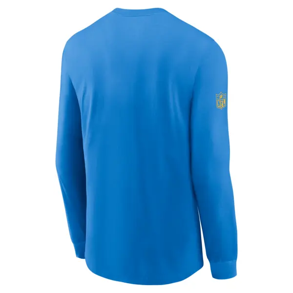 Nike Los Angeles Chargers Sideline Team Issue Dri-fit Nfl Long-sleeve T-shirt - Blue