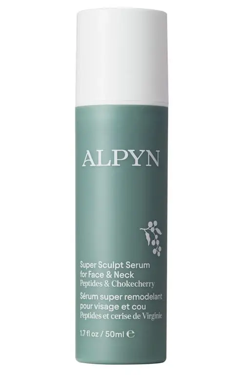 ALPYN Super Sculpt Serum For Face & Neck With Tri-peptide Firming Complex - No Color