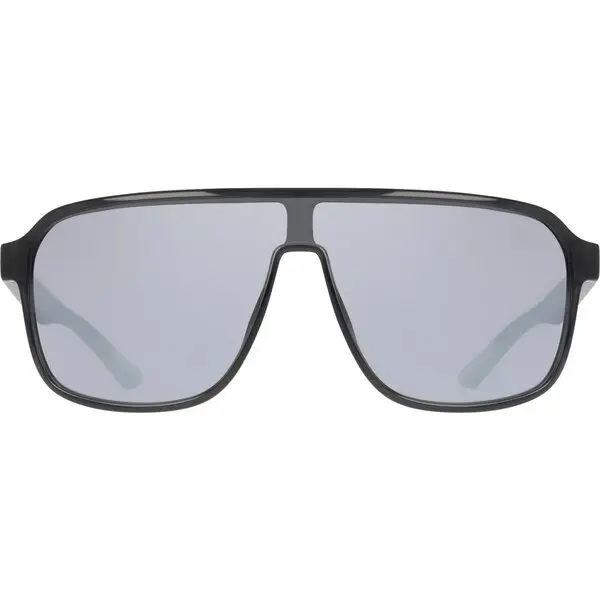 Nike Vintage Flyer 64mm Shield Sunglasses - Smoke Grey / Chrome Mirror
