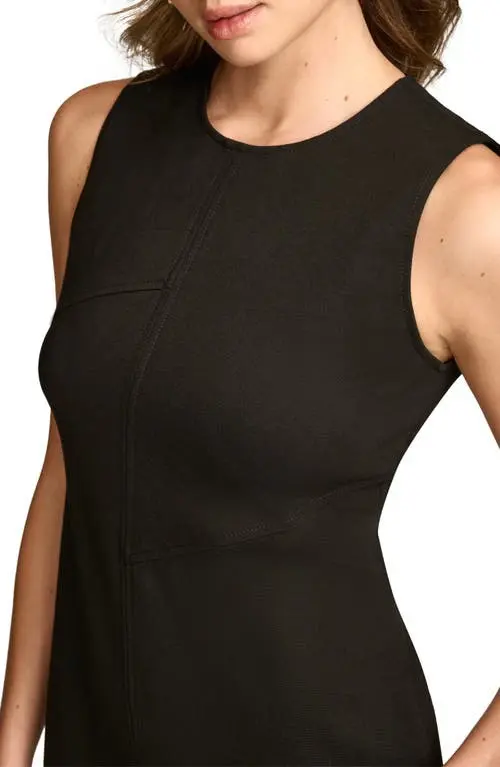 Donna Karan New York Sleeveless Ruffle Hem Dress