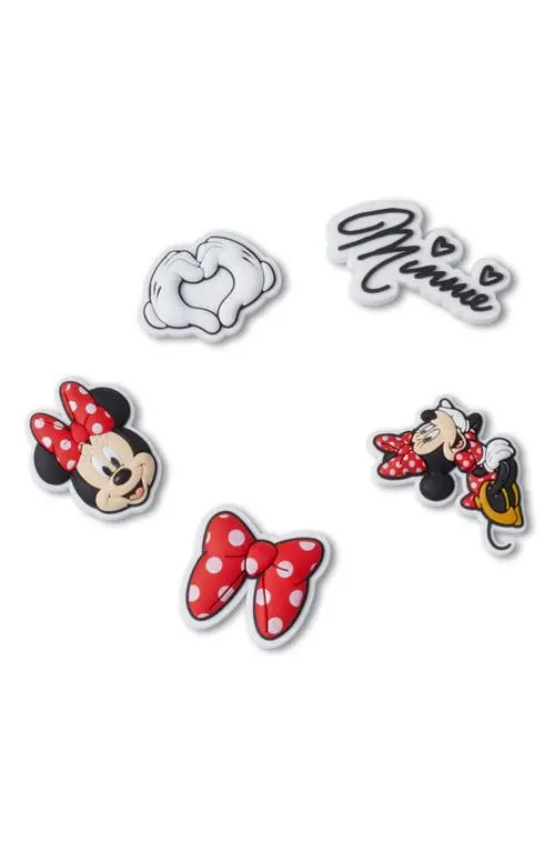 CROCS Assorted Minnie Mouse Jibbitz™ Shoe Charms 5 Pack - White