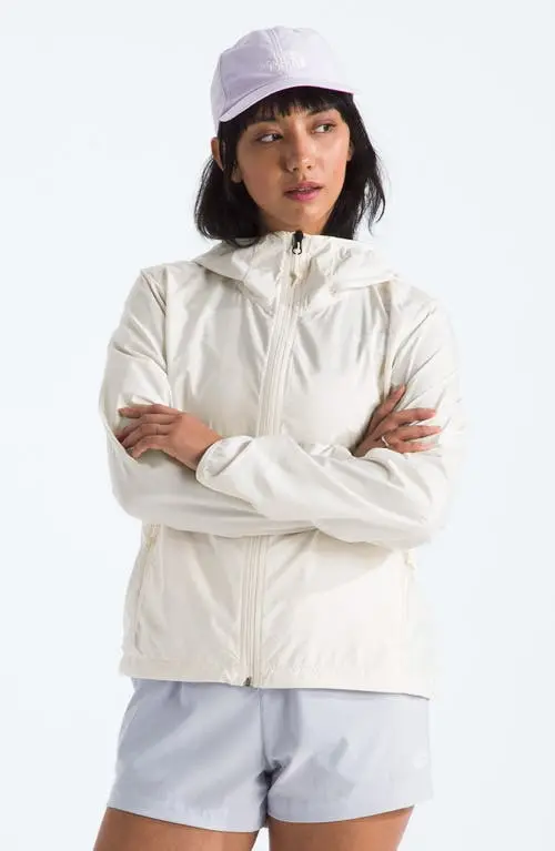 The North Face Cyclone Windwall Water Repellent Jacket - White Dune