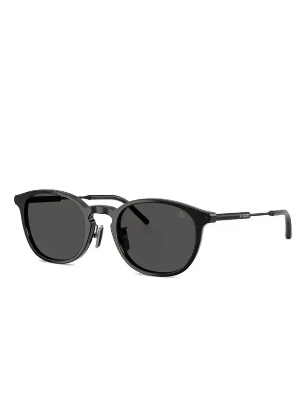 Moncler Round-frame Sunglasses - Black