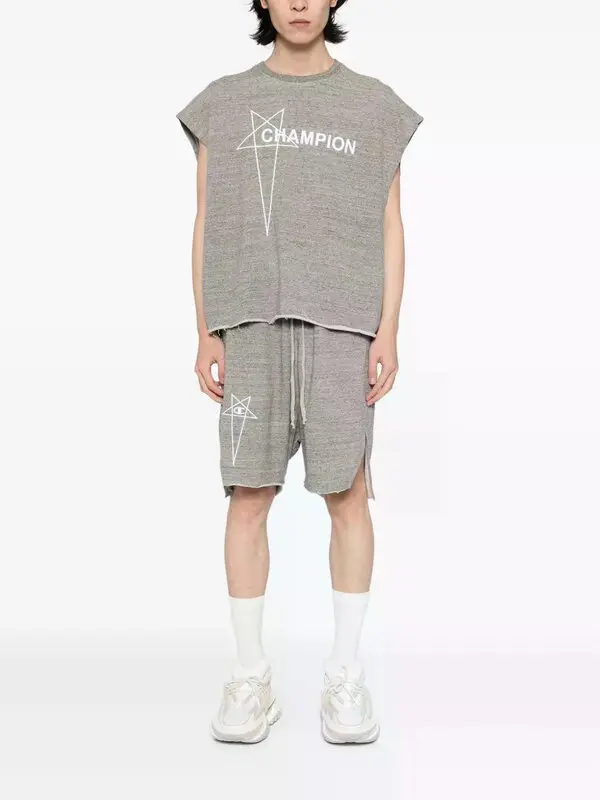 Rick Owens Beveled Pods Shorts - Grey