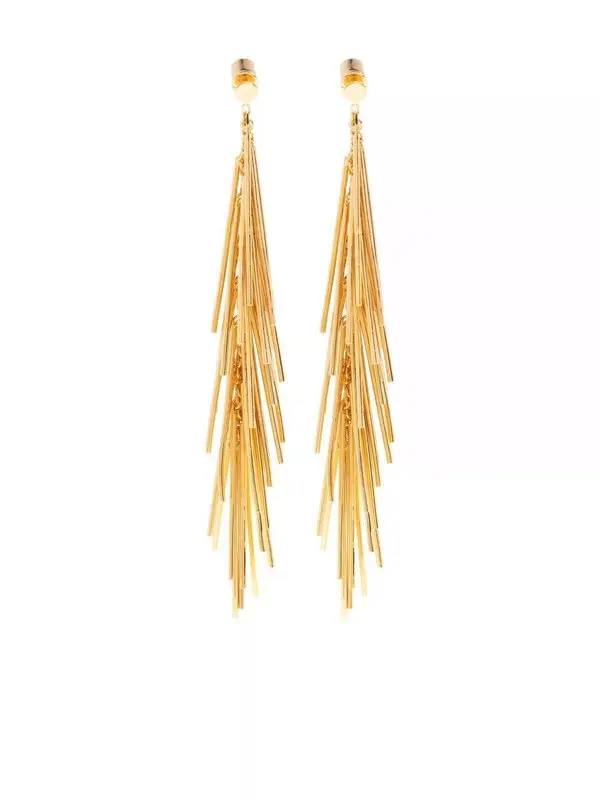 JIL SANDER Tassel Earrings - Gold
