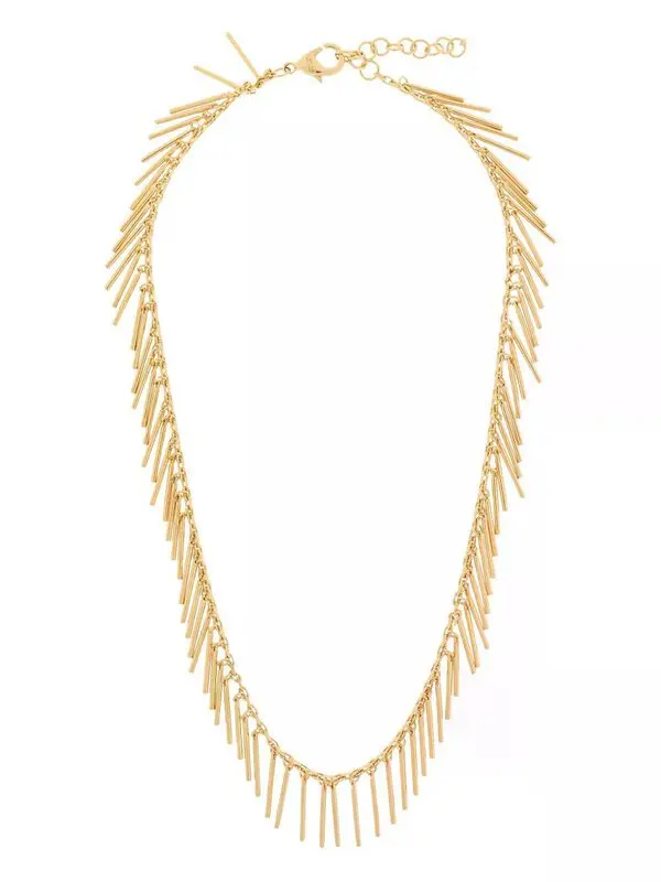 JIL SANDER Fringed Necklace - Gold