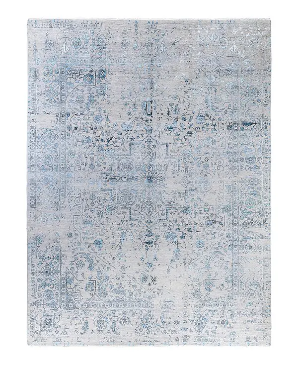 Bloomingdale'S Indian Oak M7803 Area Rug, 9'1 X 12'3 - Gray