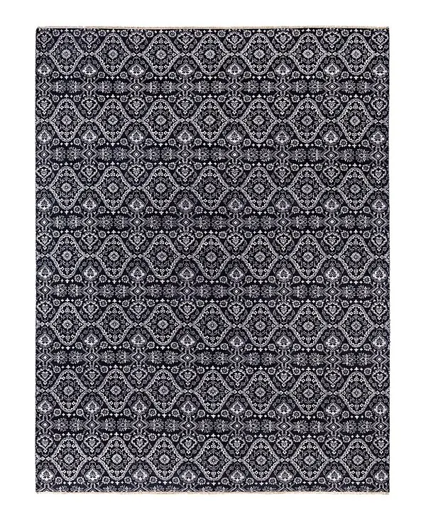 Bloomingdale'S Indian Oak M7497 Area Rug, 9'1 X 12'1 - Black