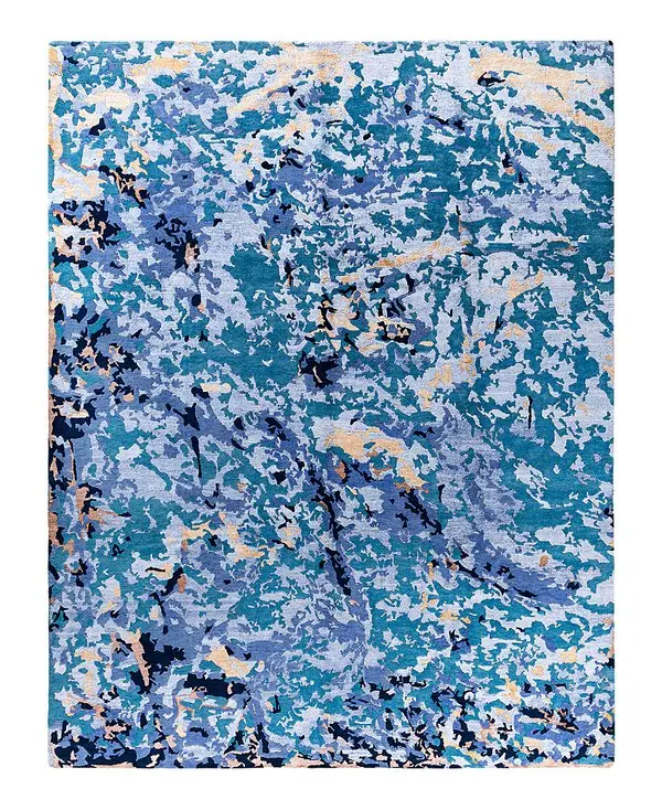 Bloomingdale'S Indo Modern M7417 Area Rug, 9'3 X 11'10 - Green