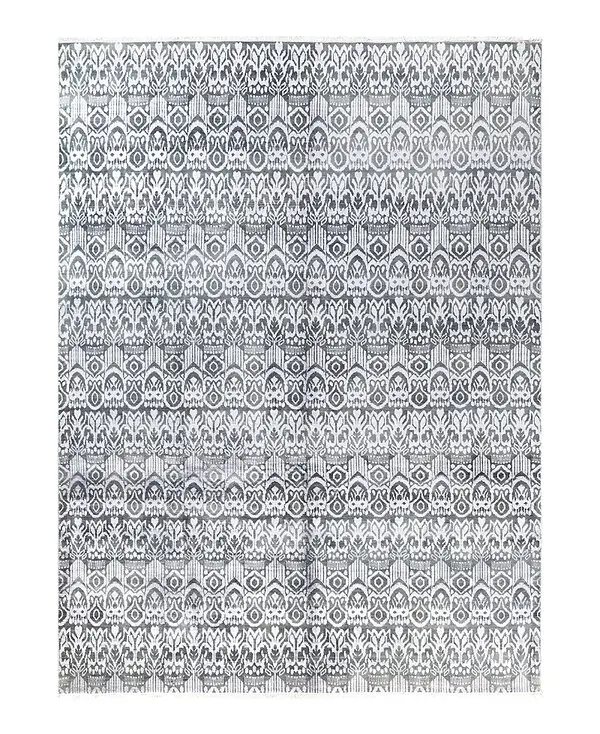 Bloomingdale'S Indian Oak M6288 Area Rug, 9' X 12 - Ivory