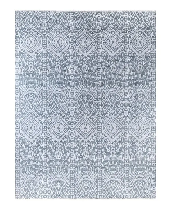 Bloomingdale'S Indian Oak M7363 Area Rug, 9'1 X 12 - Gray