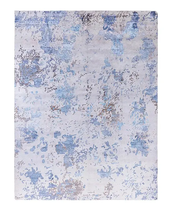 Bloomingdale'S Indo Modern M7289 Area Rug, 9' X 11'10 - Gray