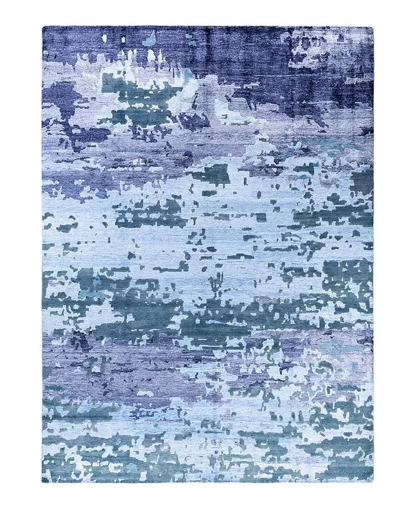 Bloomingdale'S Indo Modern M8377 Area Rug, 9'1 X 12'4 - Green
