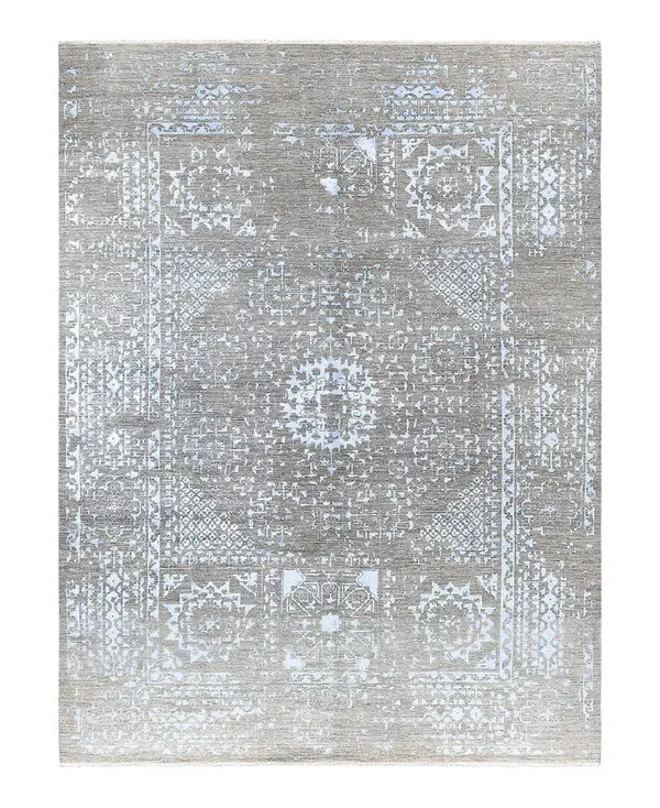 Bloomingdale'S Indian Oak M2033 Area Rug, 9'4 X 12'3 - Gray