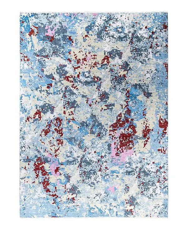Bloomingdale'S Indian Oak M7434 Area Rug, 9'1 X 12'7 - Gray