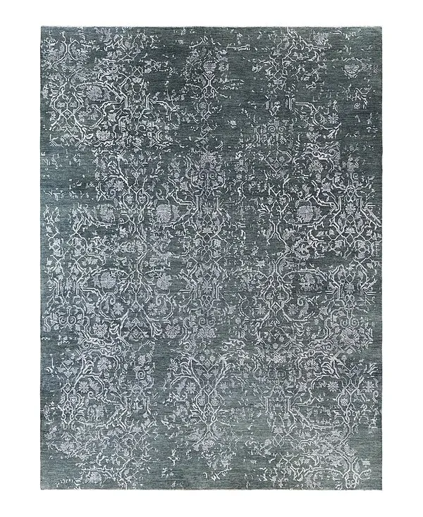 Bloomingdale'S Indian Oak M7413 Area Rug, 9'1 X 12'4 - Green