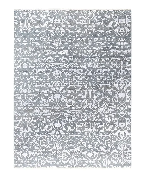 Bloomingdale'S Indian Oak M6647 Area Rug, 9' X 12'2 - Gray