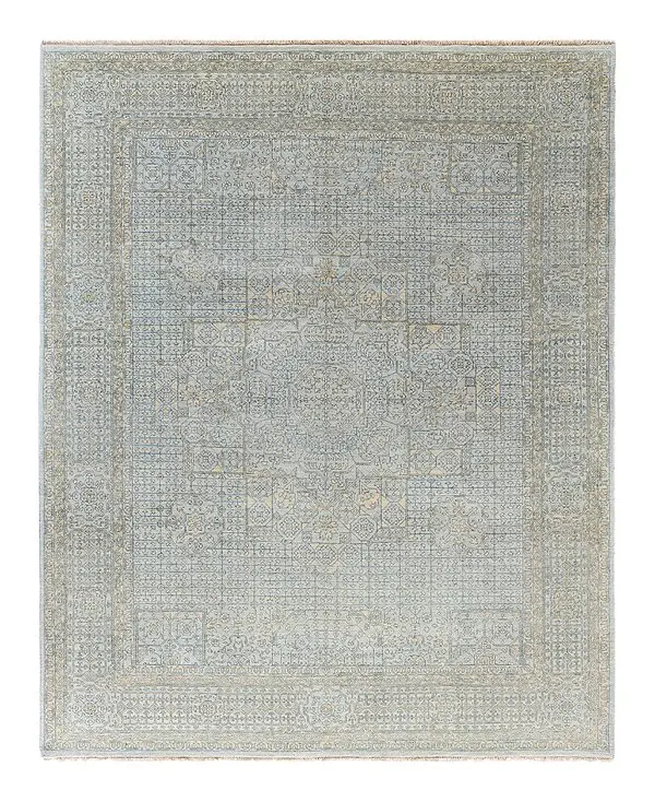 Bloomingdale'S Indian Oak M6301 Area Rug, 8'1 X 10'1 - Gray