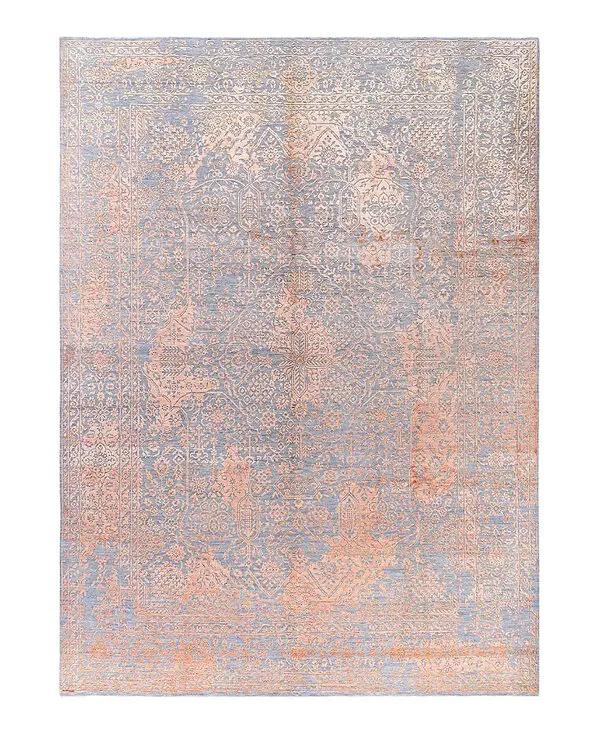 Bloomingdale'S Indian Oak M8007 Area Rug, 9'1 X 12'4 - Gray