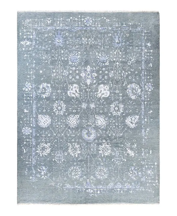 Bloomingdale'S Indian Oak M6886 Area Rug, 9' X 12'3 - Green