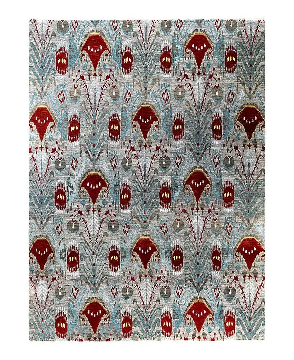 Bloomingdale'S Indian Oak M6011 Area Rug, 8'10 X 12'1 - Gray