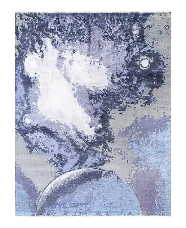Bloomingdale'S Indian Oak M7487 Area Rug, 9'2 X 12'1 - Gray