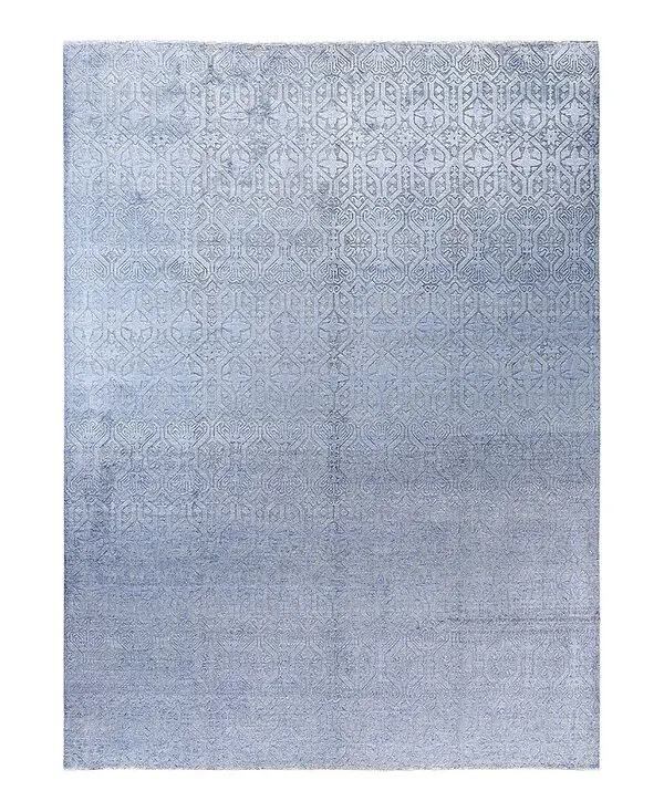 Bloomingdale'S Indian Oak M6988 Area Rug, 9'1 X 12'3 - Gray