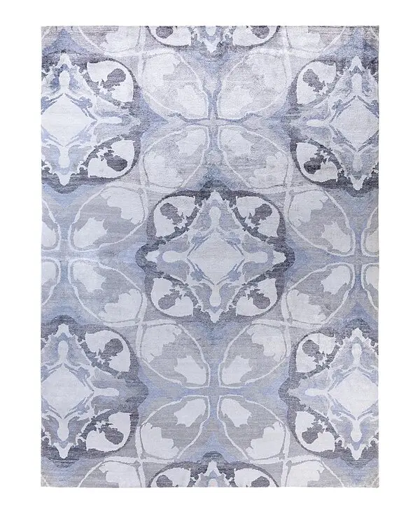 Bloomingdale'S Indo Modern M6274 Area Rug, 9' X 12'1 - Ivory