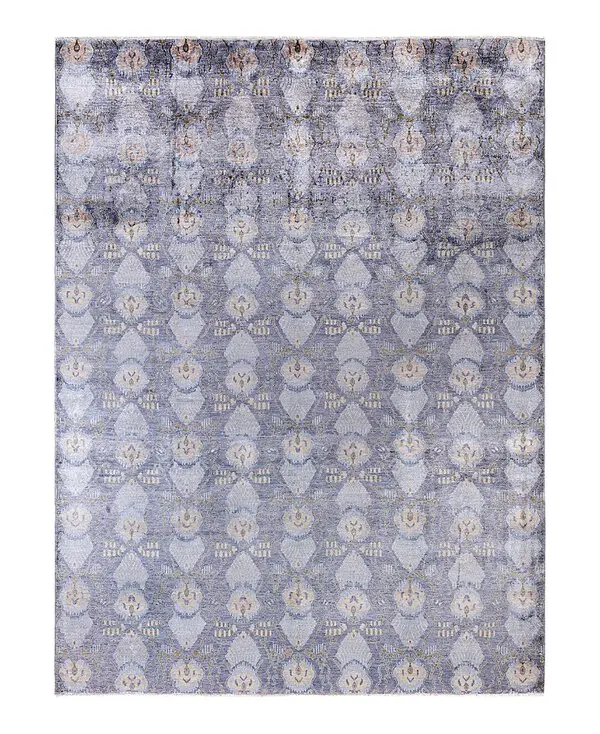Bloomingdale'S Indian Oak M6758 Area Rug, 9' X 12'2 - Gray