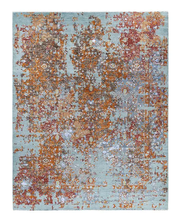 Bloomingdale'S Indian Oak M7302 Area Rug, 8'1 X 10'4 - Brown