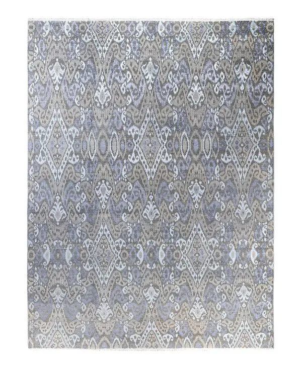 Bloomingdale'S Indian Oak M6348 Area Rug, 8'10 X 12'1 - Gray