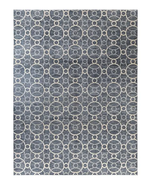 Bloomingdale'S Indo Ganga M6599 Area Rug, 9'1 X 12'1 - Gray