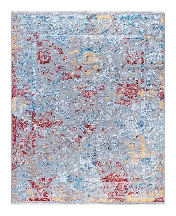Bloomingdale'S Indian Oak M7807 Area Rug, 8'1 X 10 - Gray