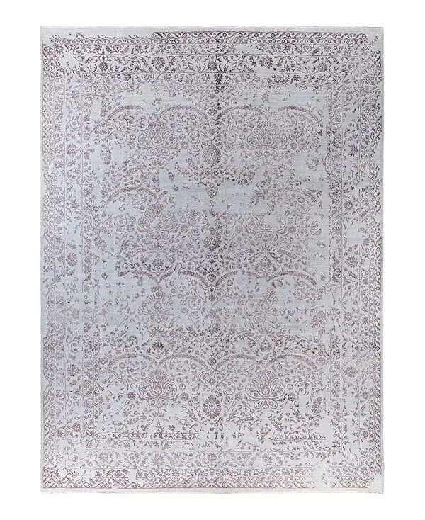 Bloomingdale'S Indian Oak M7392 Area Rug, 9'1 X 12'1 - Gray