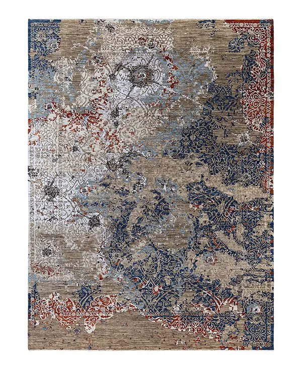 Bloomingdale'S Indian Oak M7772 Area Rug, 9'2 X 12'4 - Brown
