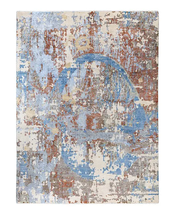 Bloomingdale'S Indian Oak M7953 Area Rug, 9' X 12'4 - Ivory