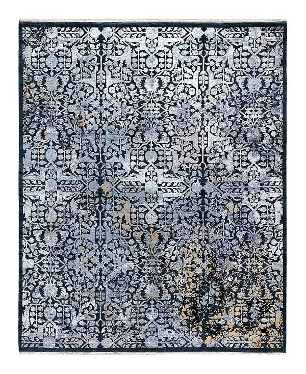 Bloomingdale'S Indian Oak M7608 Area Rug, 8'1 X 10 - Gray
