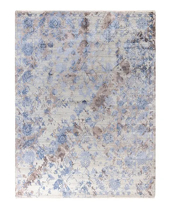 Bloomingdale'S Indian Oak M7179 Area Rug, 9'3 X 12'2 - Gray