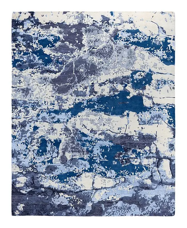 Bloomingdale'S Indo Modern M7517 Area Rug, 8'1 X 10'1 - Ivory