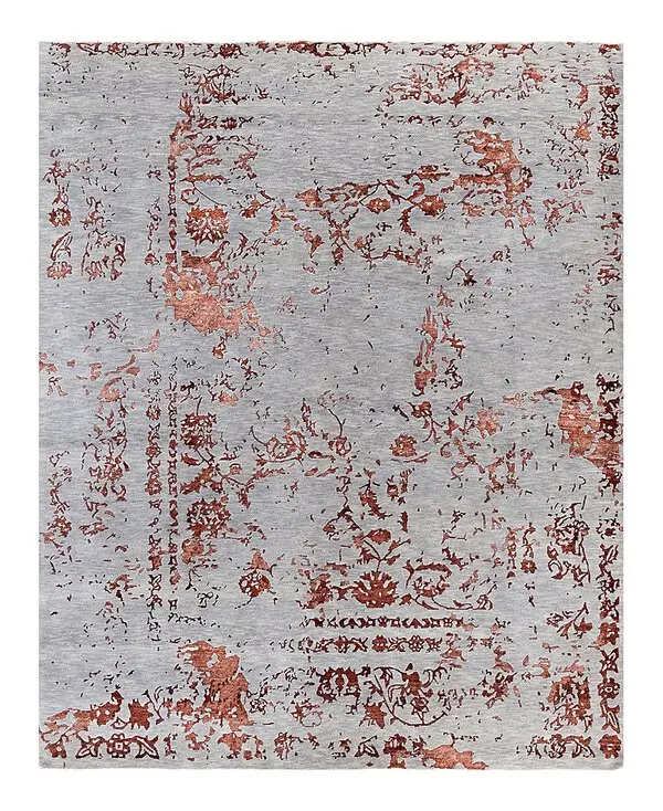 Bloomingdale'S Indo Modern M7194 Area Rug, 8'4 X 10'2 - Gray