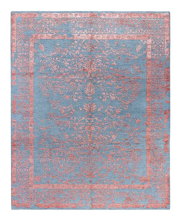 Bloomingdale'S Indian Oak M7671 Area Rug, 8'3 X 10'2 - Gray