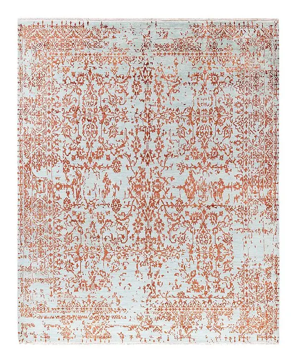 Bloomingdale'S Indian Oak M6511 Area Rug, 8'1 X 10 - Green