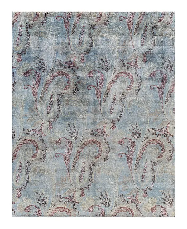 Bloomingdale'S Indian Oak M6017 Area Rug, 8' X 10'2 - Gray