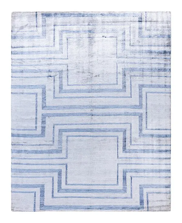 Bloomingdale'S Indo Modern M7971 Area Rug, 8'3 X 10'4 - Ivory